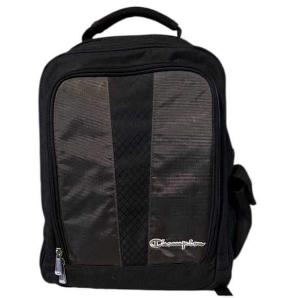 Champion | Bags | Champion Black Backpack Durable Sporty Design | Poshmark